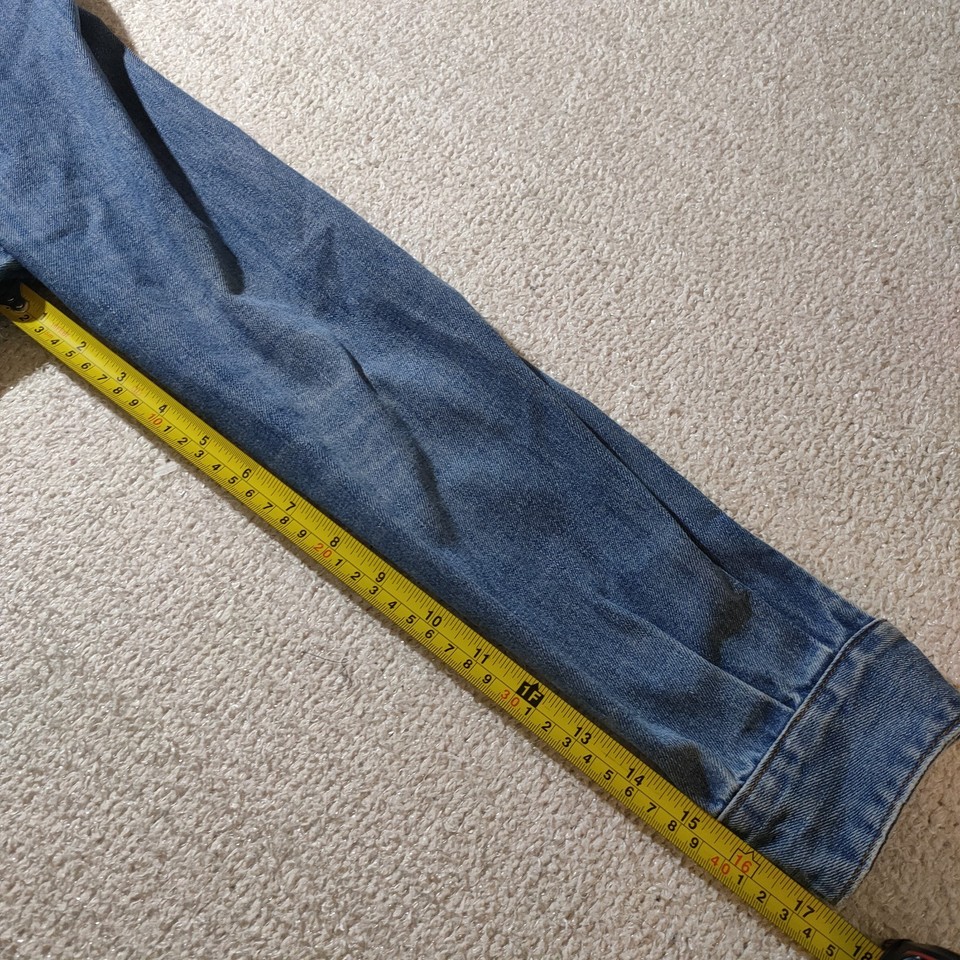 Bellfield Womens Blue Denim Jacket Size 10 S Retro 90s Look Short ...