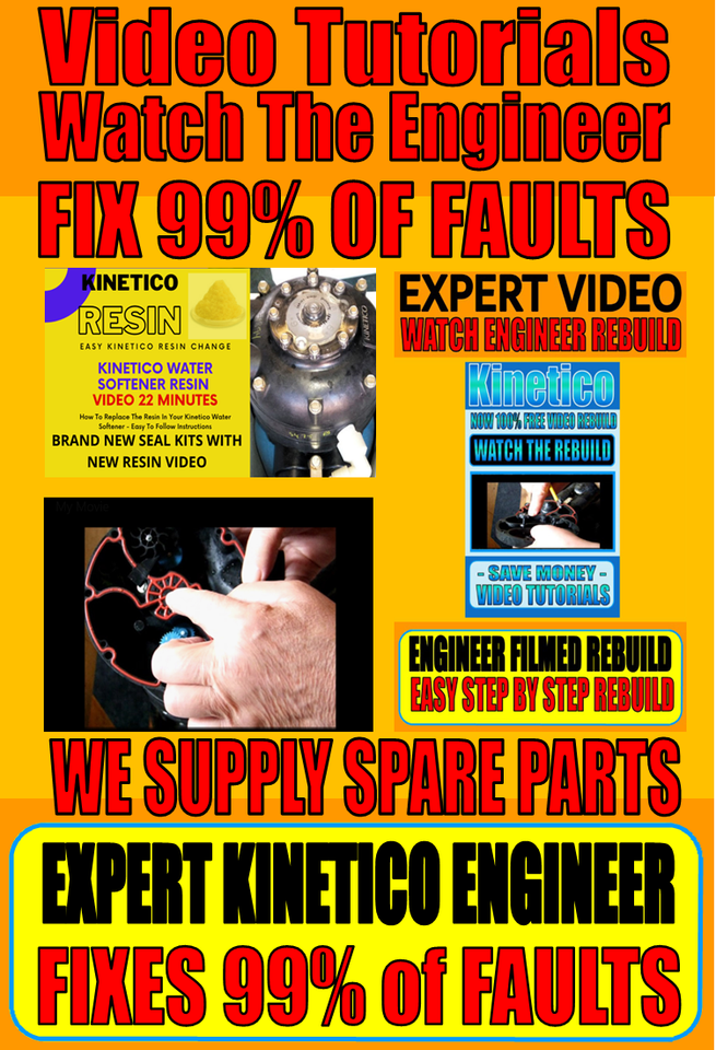Kinetico Water Softeners - Easy Repair Kit for DIY People - Every ...