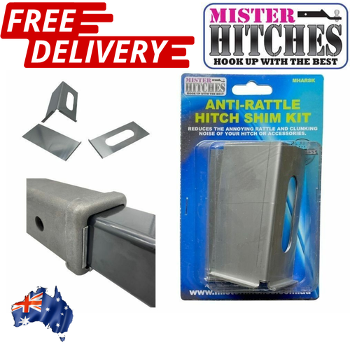 MISTER HITCHES Anti Rattle Hitch Shim Kit | Stops Tow Hitch & Receiver ...