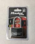 (1) Master Lock 141DLF Black Covered Solid Body Padlock, 1-1/2" Shackle, 1-9/16" | eBay