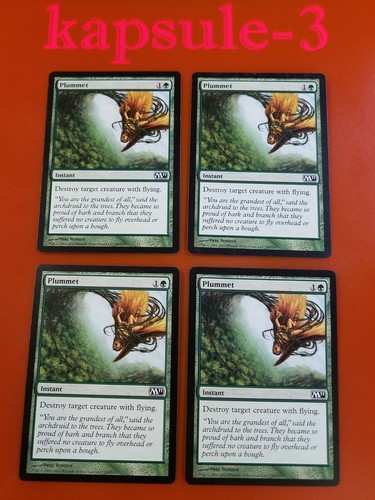 4x Plummet | M11 Magic 2011 | MTG Magic Cards | eBay