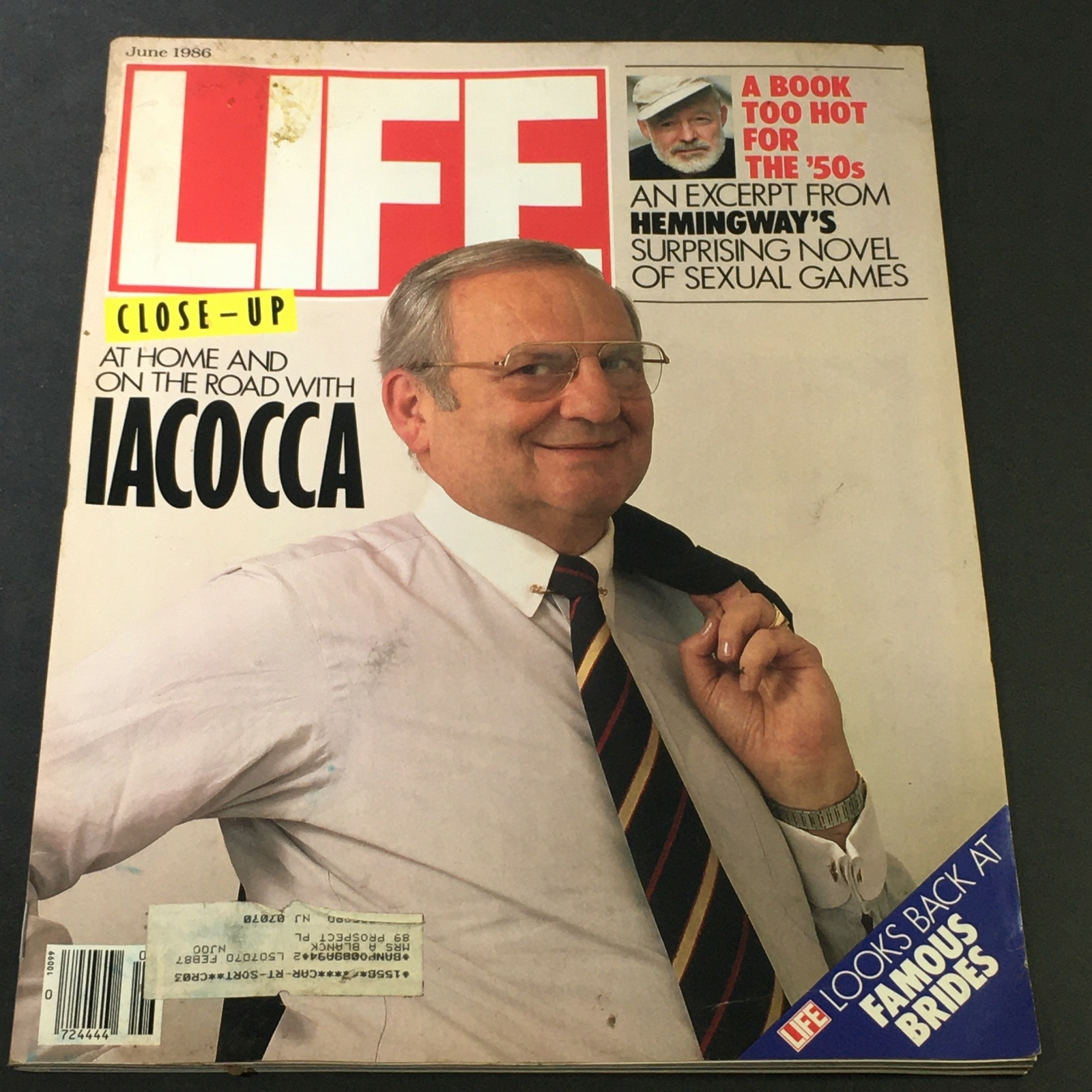 VTG Life Magazine June 1986 - On the Road with Lee Iacocca / Ernest ...