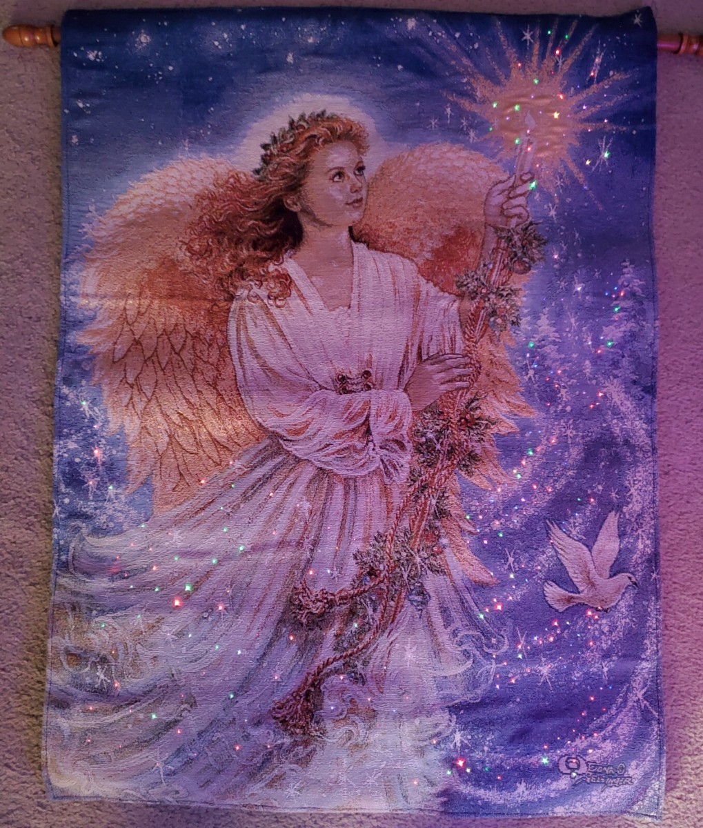 Fiber Optic Angel Tapestry Teachers Inspire Angel Ornament By Pavilion