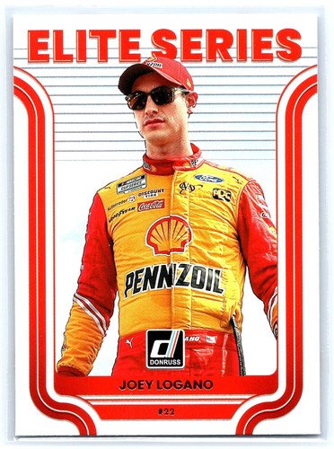 2023 Panini Donruss Racing #E2 Joey Logano ELITE SERIES - Team Penske ...