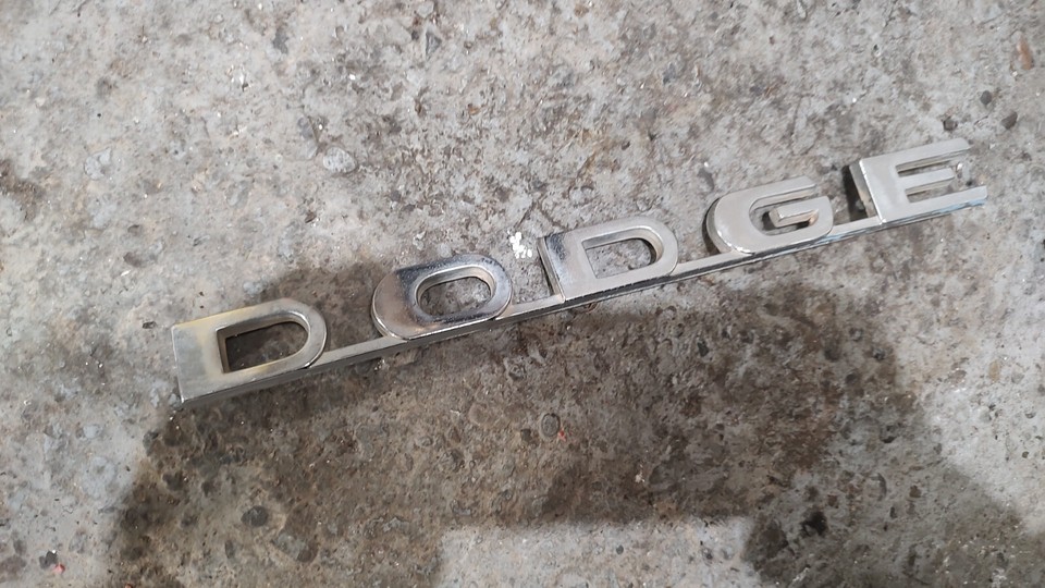 Dodge D100 D200 Power Wagon Fender Emblem 63 64 65 66 67 68 | eBay