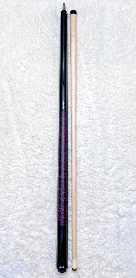 Jacoby Signature Series Pool Cue, FREE HARD CASE & Joint Caps (Black ...