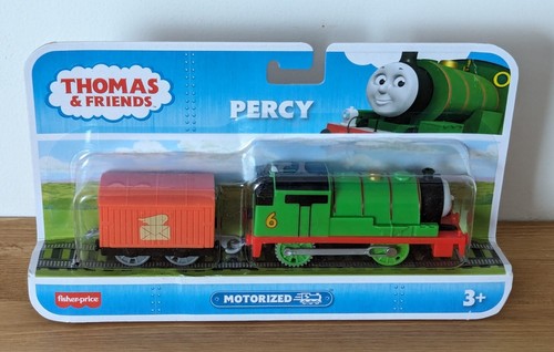 NEW * Thomas & Friends PERCY Number 6 Motorised Motor Tank Engine ...