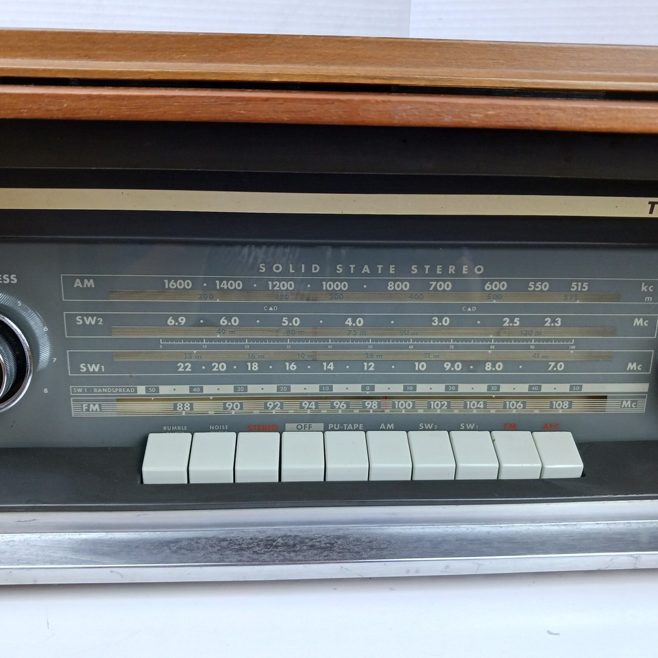 Telefunken Opus Studio 5650 SW LW FM Stereo Tube Amplifier Radio ...