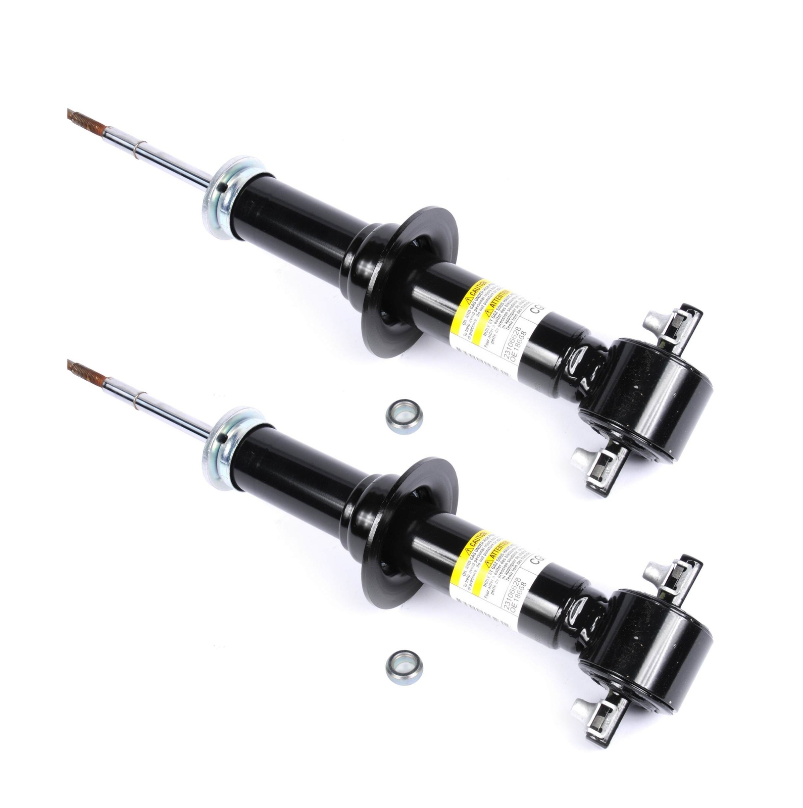 Pair Set of 2 Front Shock Absorbers ACDelco GM OE For Silverado 1500 ...