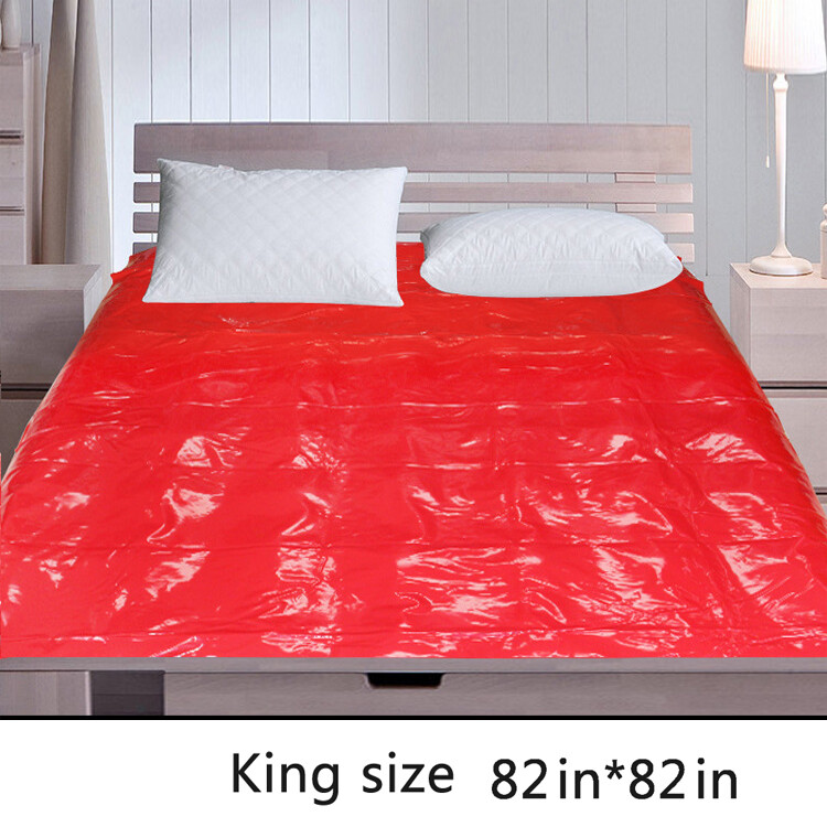 Cytherea PVC Bed Sheet for Wet Games, Full Size Waterproof Bedding ...