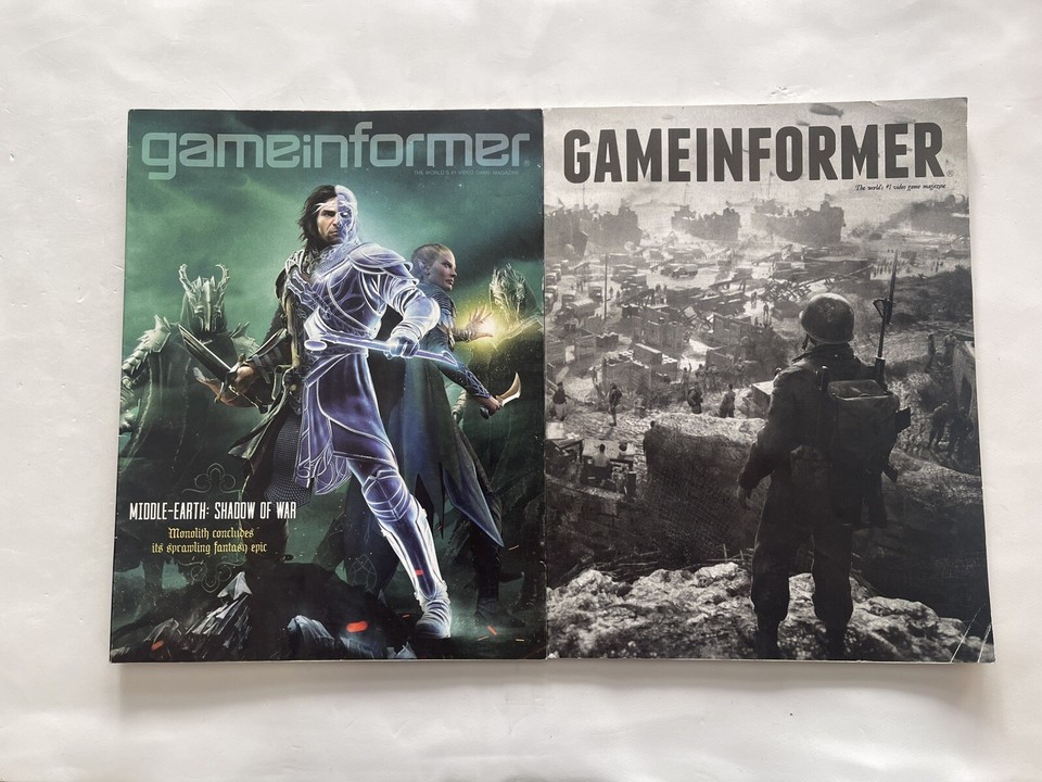 Game Informer Magazine Lot Issue 289-300 2017-2018 PS3 PS4 Xbox ...