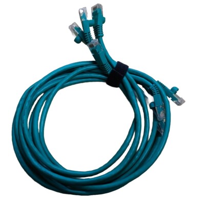 4x Cat5e 350MHz 3ft Green Ethernet Patch Cable (3ft x4) RJ45 24AWG | eBay