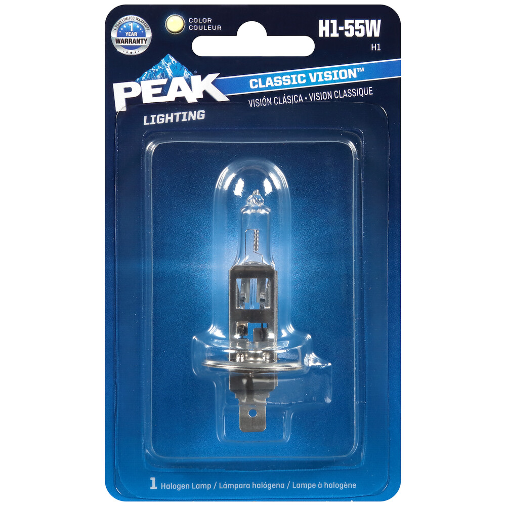 Headlight Bulb-4 Door Peak H1-55W for sale online | eBay