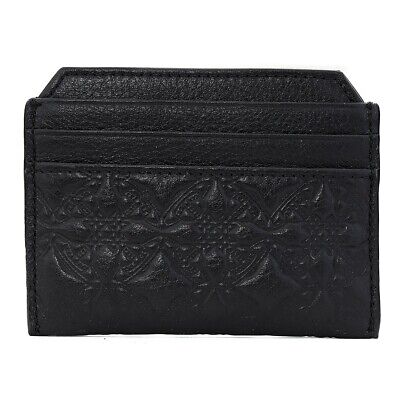 Vivienne Westwood EMBOSSED ORBORAMA SLIM CARD HOLDER Vivienne Westwood EMBOSSED ORBORAMA SLIM CARD HOLDER
