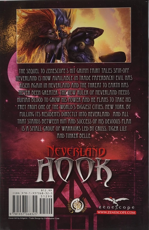 Grimm Fairy Tales: Neverland: Hook - 9781937068325, Joe Brusha ...