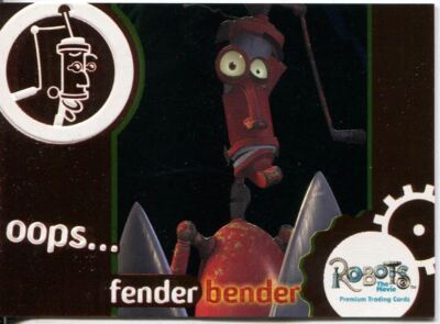 Robots The Movie Fender Bender Chase Card FB-3 | eBay UK