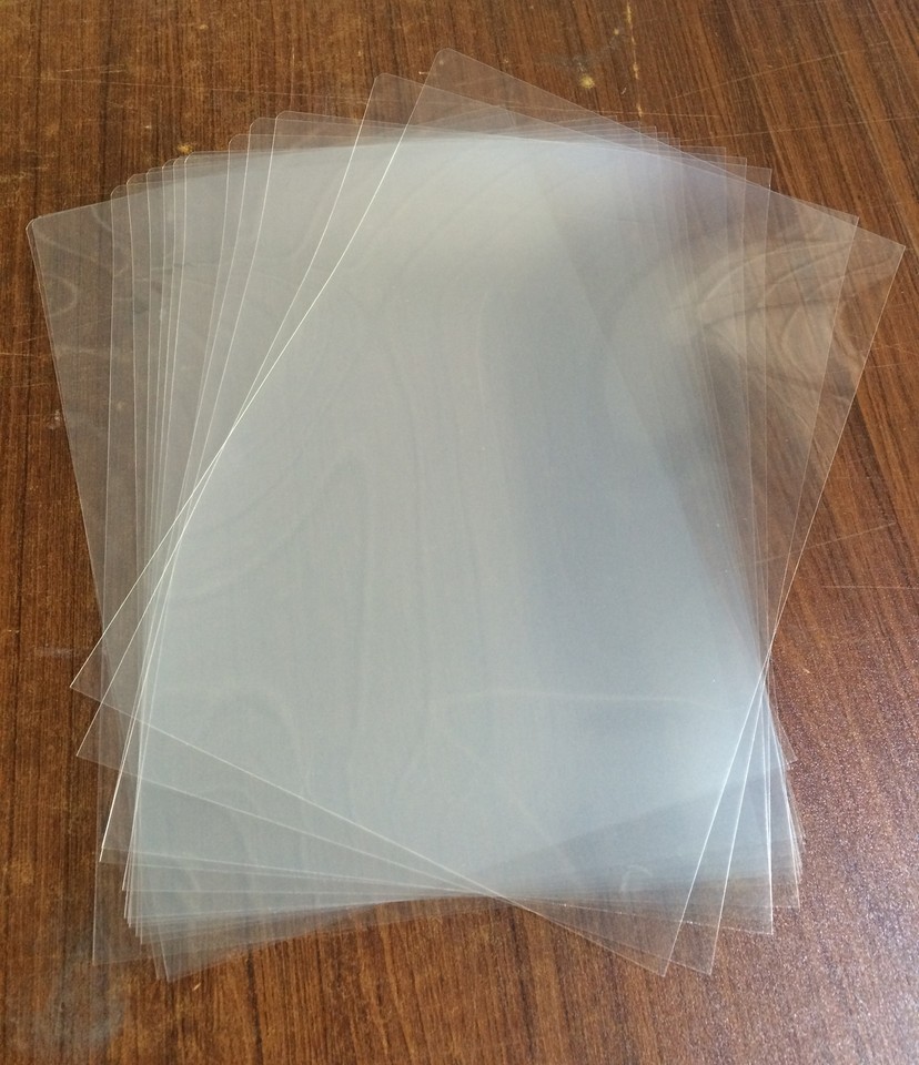 A4 20pcs Silk Screen Plate Making Inkjet & Laser Transparency Film ...