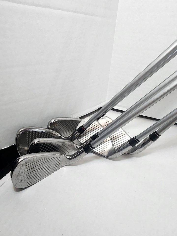 Taylormade Rac HT Iron Set MAS2 55g Regular Graphite Mens RH 4,5,6,7,8 ...