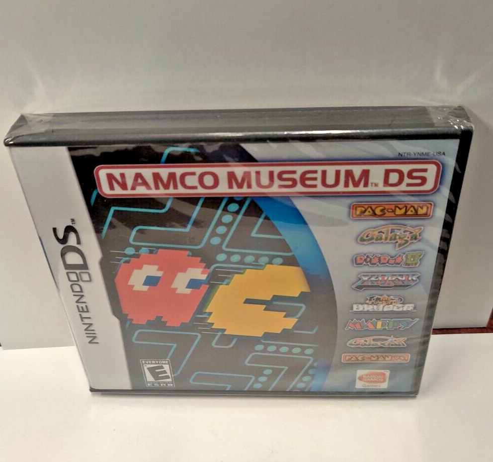 Namco Museum DS (Nintendo DS, 2007) Brand New Sealed Video Game Arcade ...