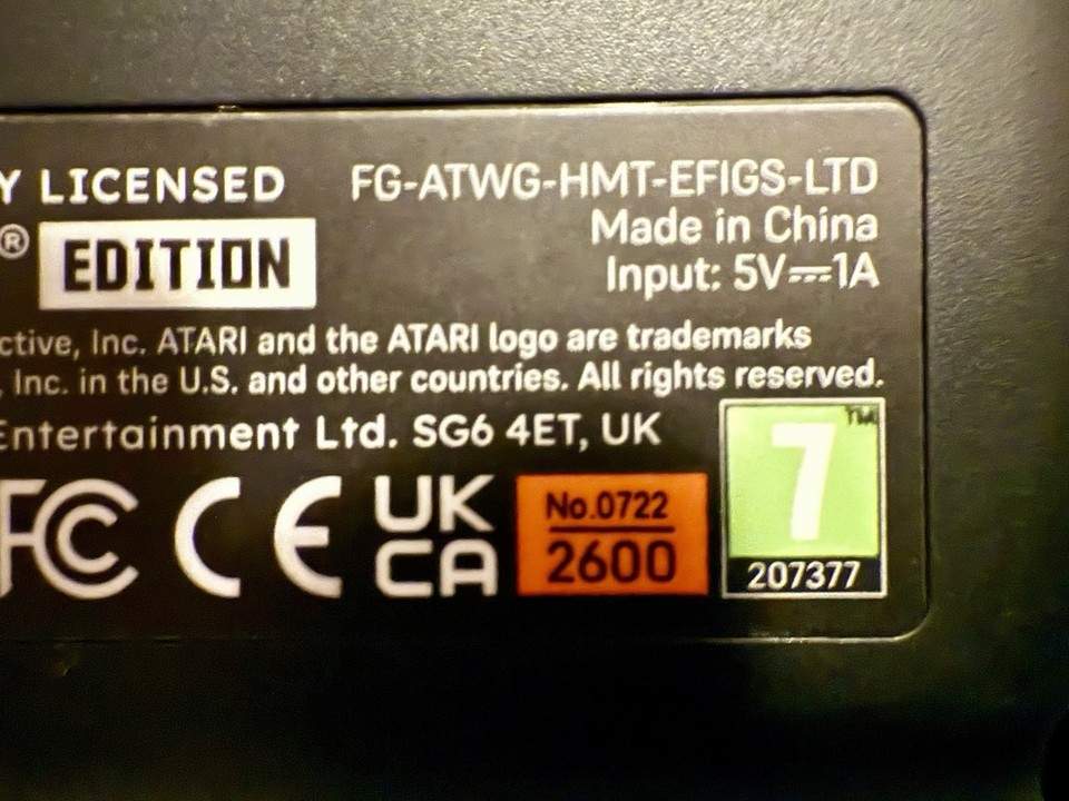 Atari Super Pocket Hyper Mega Tech Limited Woodgrain Edition New & Sealed | eBay UK