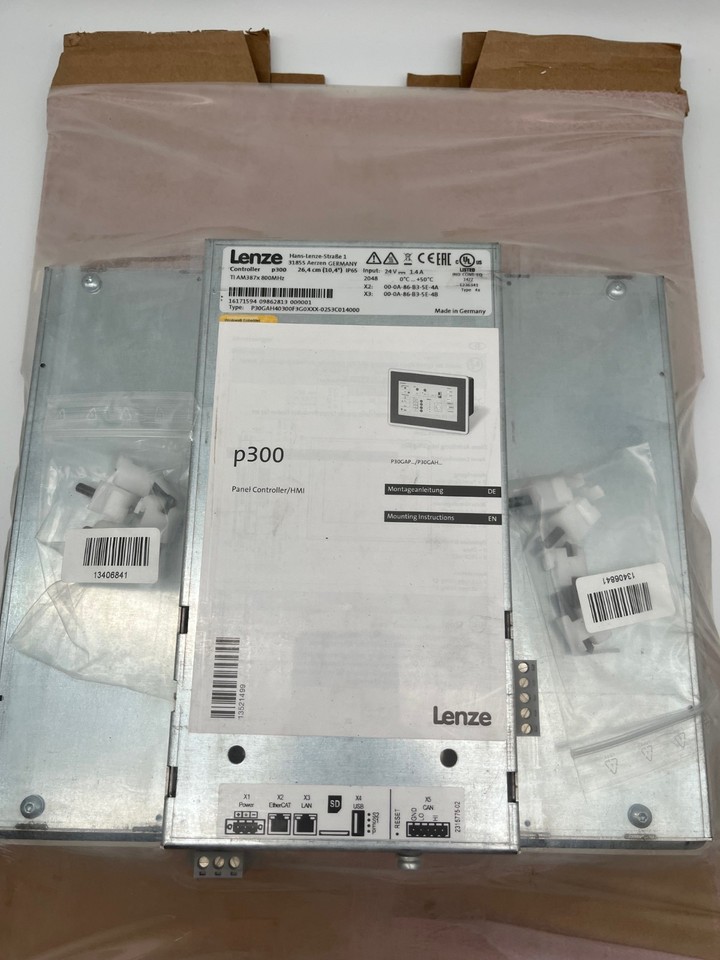 Lenze Controller P300 P30GAH40300F3G0XXX-02S3C014000 TI AM387x 800MHZ ...