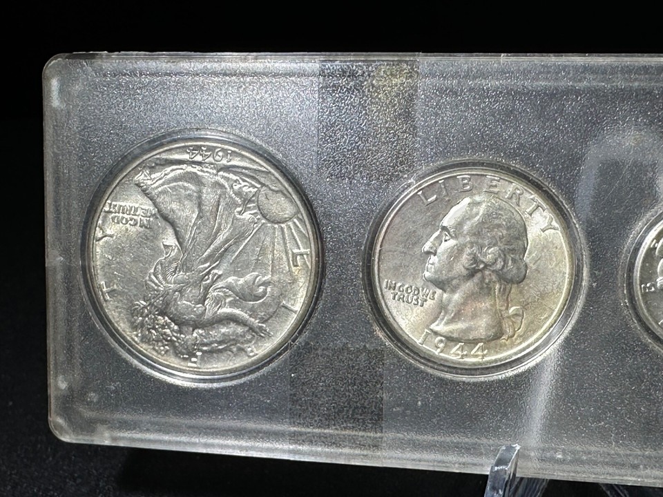 1944 5 Coin Silver US Mint Year Set Gem BU Coins AMAZING DEAL! | eBay