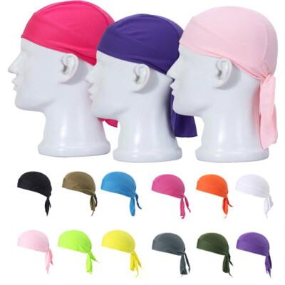 2 Pack Pirate Costume Pirate Hat Men Women Pirate Head Wrap Beanie Hat ...