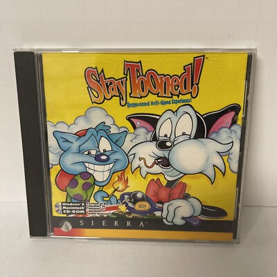 STAY TOONED! Scarce Windows 3.1 / 95 and Classic Mac Game | eBay