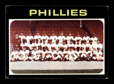 1971 Topps Baseball #268 Philadelphia Phillies Team GD *e1 | eBay