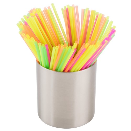 Neon Cocktail Beverage Slim Straw Stir Sip 5" (1000) Free Shipping US ...