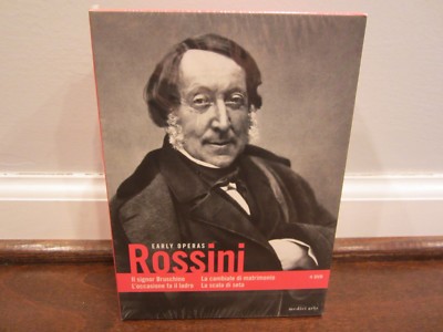 ROSSINI: Early Operas (DVD, 2009, 4-Disc Set) FACTORY SEALED ...