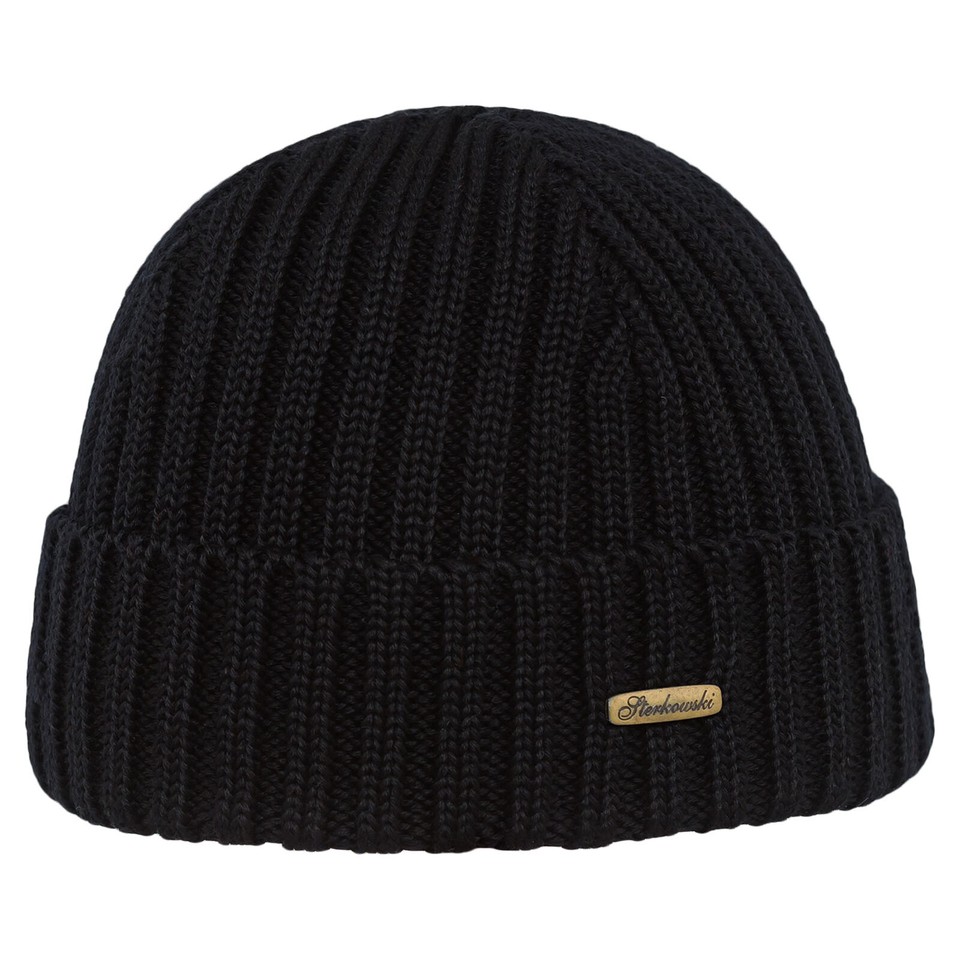 Sterkowski NORFOLK Merino Wool Beanie Cap Knitted Stocking Warm Snookie ...