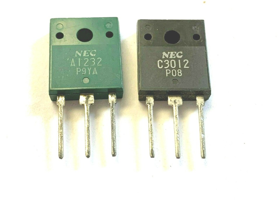 2 Pairs | 2SC3012+2SA1232 130V 10A 100W TO247 New Original NEC | eBay