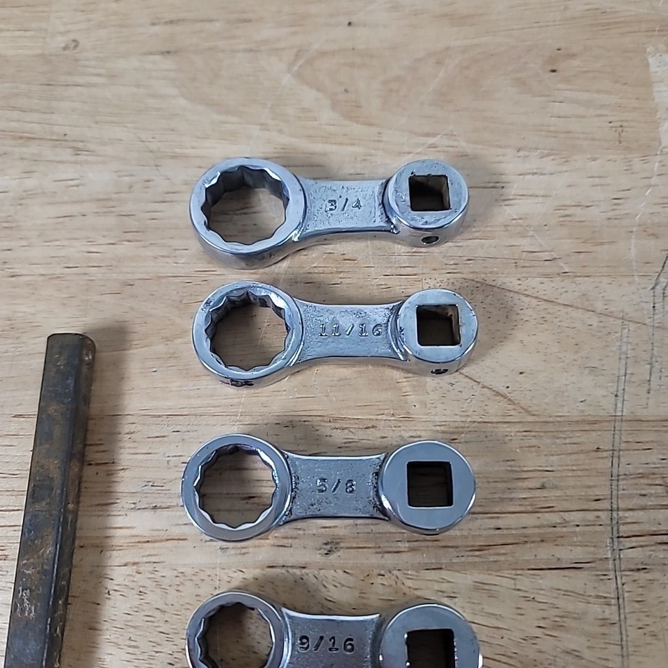 Mac Tools 7 Piece 3/8” Torque Adapter Set 3/8 - 3/4 - CB12 - CB 24 | eBay