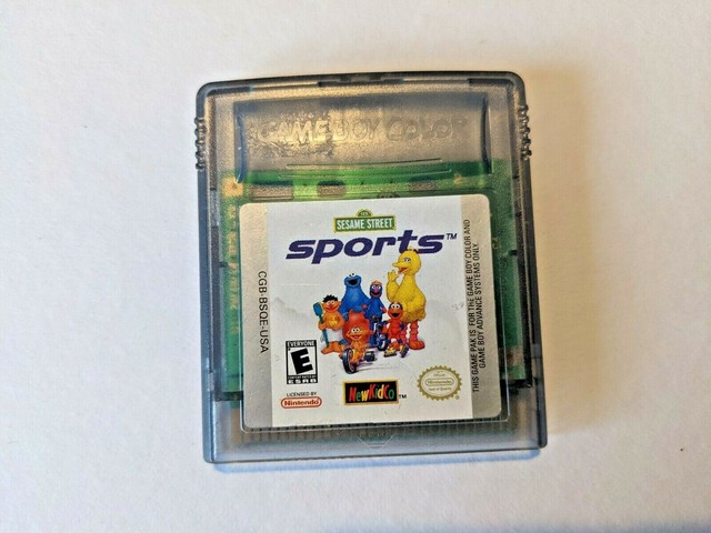 Sesame Street Sports (Nintendo Game Boy Color, 2001) for sale online | eBay