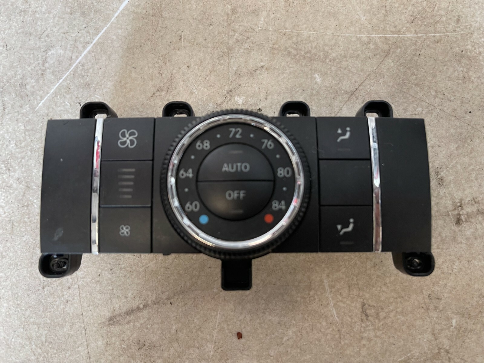 MERCEDES BENZ GL450 ML550 R350 06-12 OEM REAR AC CENTER CLIMATE CONTROL ...