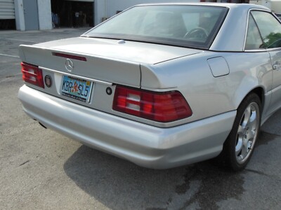 Mercedes SL R129 1990-01 AMG Style 3pcs rear Flush Mount Trunk Spoiler ...
