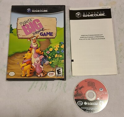Piglets Big Game - Nintendo GameCube NO Manual Survival Horror ...