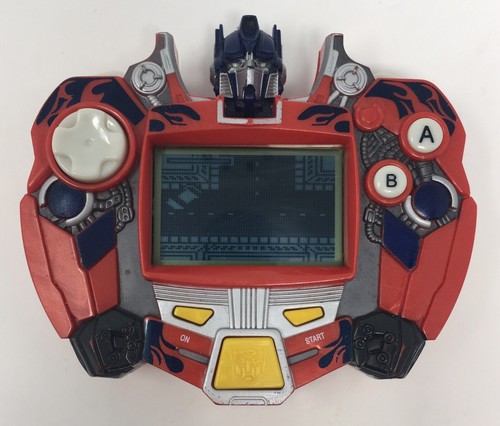 OPTIMUS PRIME Transformers Retro LCD Electronic Hand-Held Video Game ...