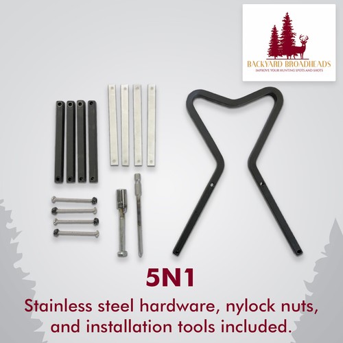 Heart Drop 5N1 Ravin Crossbow Hanger Guard Rest R9 R10 R10X R15 R20 R29 ...