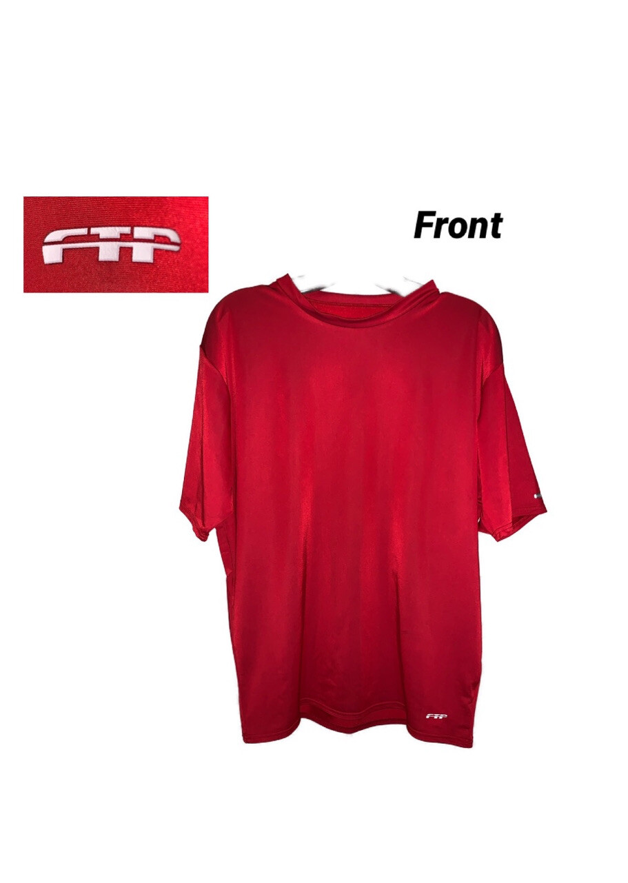 Lot Of 2 FTP Feel Dry Mens Athletic Shirts Blue and Red | eBay