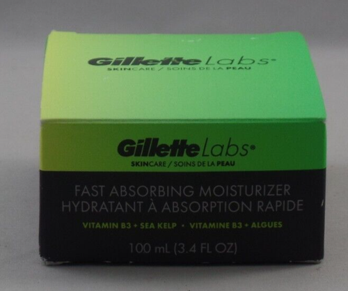 Gillette Labs / Skin Care / Fast Absorbing Moisturizer / 3.4fl oz ...