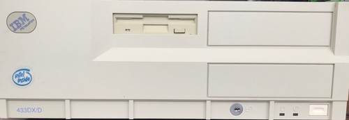 VERY RARE VINTAGE IBM PS/VALUEPOINT 433DX/D / 3 MB RAM / 127 MB HDD ...