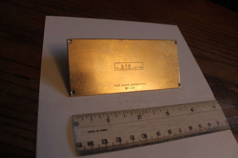 2006 PEBBLE BEACH CONCOURS D'ELEGANCE PARTICIPANT DASH PLAQUE Voisin | eBay