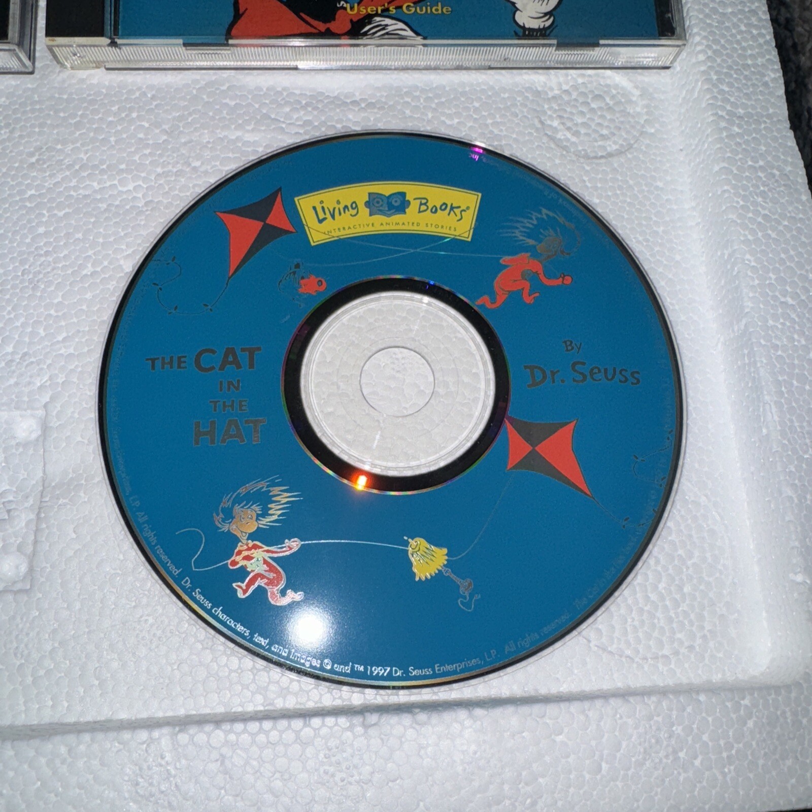 Dr Seuss Living Books Green Eggs And Ham Cat In The Hat Pc Cd Rom