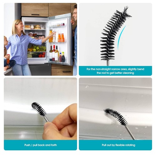 Flexible Drain Brush-extra Long Pipe Inner Nylon Cleaner Tool For ...