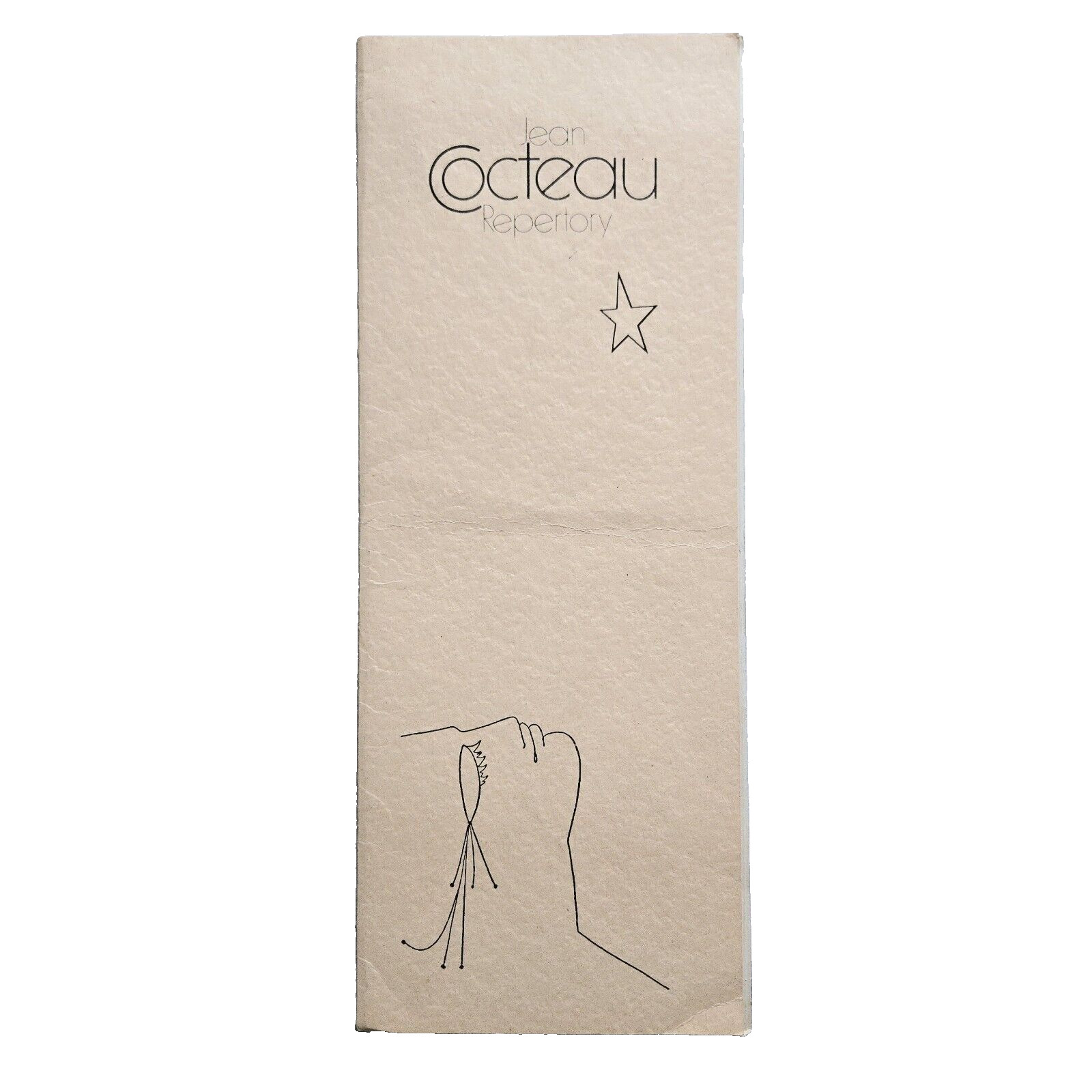 Jean Cocteau Repertory Vintage 1970s Program | Grelly USA