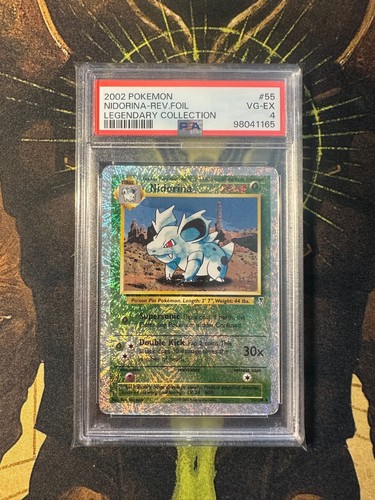 Pokemon Nidorina 55/110 Legendary Collection Reverse Holo PSA 4 | eBay