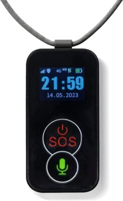 Cellular Medical Alert Pendant | Fall Detection Necklace | eBay