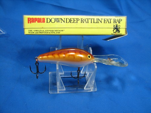 Rapala Down Deep Rattlin Fat Rap DRFR-7 CW Crankbait Lures Crawdad | eBay